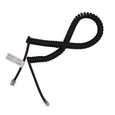 China RJ9/RJ10/RJ22 4P4C Landline Phone Handset Cable Cord for sale