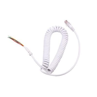 China Factory Supply Customized OEM  RJ45 8P8C TO SR to TER telephone cables Smart video phone cable video cord for sale
