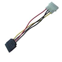 China For SATA 15P to 4Pin Molex PVC Power Cable IDE to for SATA 15P Stock Availability for sale