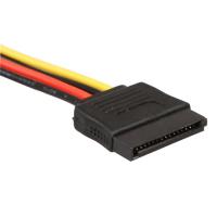 China For SATA 15P to 4Pin Molex PVC Power Cable IDE to for SATA 15P Stock Availability for sale