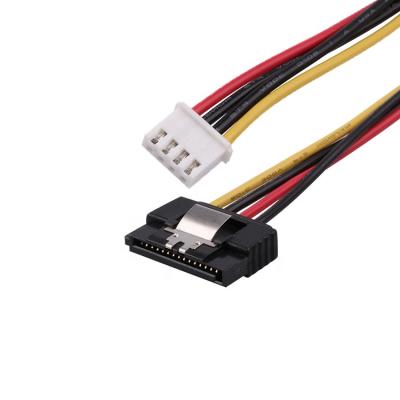 China SATA 15P with Latch to PH2.5mm 4Pin Power Cable for Computer or Hard Disk for sale