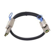 China Mini SAS 26pin External Male to Male Data Transfer Cable Pure Copper with PVC Jacket SFF-8088 Plastic Material for sale