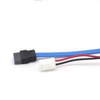 China SATA 7+15 PIN to 22Pin IDE D Type Port Power Cable with Small 2Pin Housing PVC Jacket for Computer and HDD Use for sale