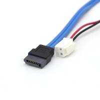 China SATA 7+15 PIN to 22Pin IDE D Type Port Power Cable with Small 2Pin Housing PVC Jacket for Computer and HDD Use for sale