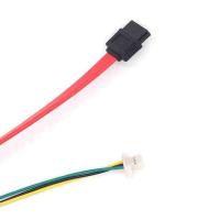 China SATA 7+15 PIN to 22PIN Female IDE D Type Port Small 4PIN Housing SATA Power Cable 7+15P with PVC Jacket for Computers for sale