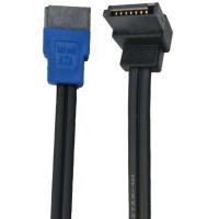 China For UL AWM 20851 30V VW-1 Certified E320444 SATA 3.0 Cable 7P to 7P Braid Shielding PVC Jacket for Computer HDD SSD HF SATA Cabl for sale