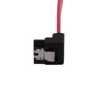China 50CM SATA 3.0 III  7pin to 7P Right Angle 6Gbs SSD PVC Data Cable for Desktop HDD Hard Disk Stock Availability for sale