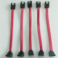 China 50CM SATA 3.0 III  7pin to 7P Right Angle 6Gbs SSD PVC Data Cable for Desktop HDD Hard Disk Stock Availability for sale