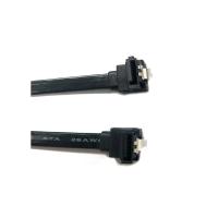 China UL21149 26AWG 6G SATA Cable 7P 7 Pin 90 Degree Connection PVC Jacket 90 7 Pin 90 Degree SATA 3.0 Hard Drive Cables for Computer for sale