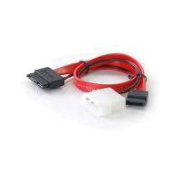 China UL1007 20AWG PVC Insulation High Quality Customized SATA Flat Cable with Nylon Jacket Metal Material for Computer Use UL2725 for sale