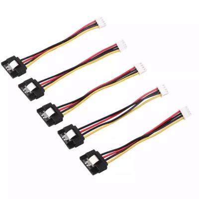 China For SATA Female to IDE Molex 4Pin Female HDD Extension Power for Desktop IDE to for SATA Converter for SATA Hard Drive HDD SSD for sale