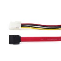 China SAS Hard Disk Drive SFF-8482 SAS Cable 29Pin Male to Power 4Pin and SATA 7Pin Cable for sale