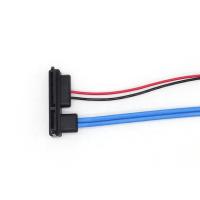 China SATA 15+7 Pin Right Angle Type/Data to PH3.0 2Pin 600 MB/sec IDE Power SATA Power Data Cable for sale