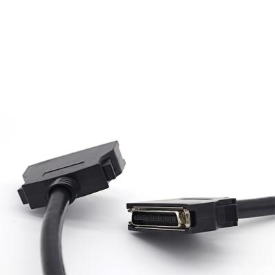 China SCSI 50Pin Male to Female Cable for Computer Printer Scanner with PVC Jacket-650mm Length for sale