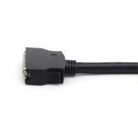 China SCSI 50Pin Male to Female Cable for Computer Printer Scanner with PVC Jacket-650mm Length for sale