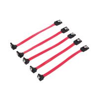 China 6GB for 3.0 III 7P to 7PIN Straight to 90 Degree Right Angle for Data Cable for Hard Disk PVC Material in Stock for sale