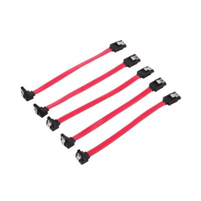 China 6GB for 3.0 III 7P to 7PIN Straight to 90 Degree Right Angle for Data Cable for Hard Disk PVC Material in Stock for sale