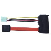 China HJX HJX-CS015 30cm SATA 22Pin to PH3.96mm 4P & SATA 7P Power/Data Transfer Cable for Computer HDD for sale