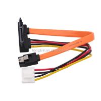 China HJX HJX-CS015 30cm SATA 22Pin to PH3.96mm 4P & SATA 7P Power/Data Transfer Cable for Computer HDD for sale