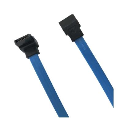 China For Sata 6G 7pin Straight to Down Angle/Flat 90 Degree Cable Computer Accessories for sale