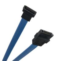 China For Sata 6G 7pin Straight to Down Angle/Flat 90 Degree Cable Computer Accessories for sale