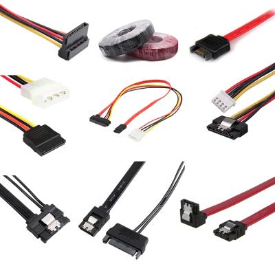 China Custom Ide Laptop Sata3.0 6gbs Data Cable 6Pin 7Pin 15Pin  13Pin 22Pin 4Pin Jst SATA Power Cable for asus for sale