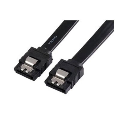 China 20 Years Experience Factory Direct Supply Serial ATA III 7Pin to 7Pin Female Lock Type Data Cable for Computer Hardware for sale