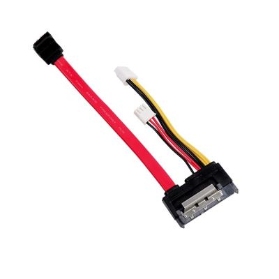 China New Arrival SATA 15+7 Pin with Latch Power/Data to 5 Pin  and 3Pin IDE Power SATA Data Cable SATA Power Cable for sale