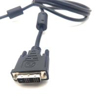 China 1.8M DP DisplayPort to DVI Cable with 24+1 Pin Gold Plated Male Adapter for M Monitor PVC Jacket for Microphone OD7.3mm for sale