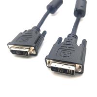 China 1.8M DP DisplayPort to DVI Cable with 24+1 Pin Gold Plated Male Adapter for M Monitor PVC Jacket for Microphone OD7.3mm for sale