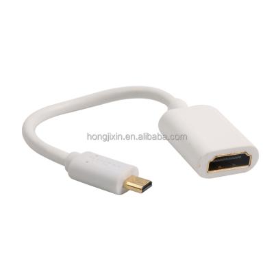 China Micro HDTV to HDTV Female Cable 4K Converter for HDTV to Smart TV Converter Cable Adapter for sale