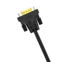 China Factory Customized Gold Plated Display Port Male VGA Male Converter Cable Coaxial Coated PVC for Microphone Monitor DVD Player for sale