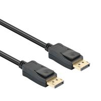 China 2M Nickel Plated Male to Male DisplayPort Cable 4K 60HZ DP to DP Coaxial Cable for Projector Microphone 20 Years Manufacturer for sale