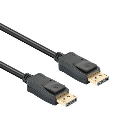 China 2M Nickel Plated Male to Male DisplayPort Cable 4K 60HZ DP to DP Coaxial Cable for Projector Microphone 20 Years Manufacturer for sale