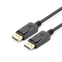 China 2M Nickel Plated Male to Male DisplayPort Cable 4K 60HZ DP to DP Coaxial Cable for Projector Microphone 20 Years Manufacturer for sale