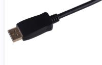 China 2M Nickel Plated Male to Male DisplayPort Cable 4K 60HZ DP to DP Coaxial Cable for Projector Microphone 20 Years Manufacturer for sale