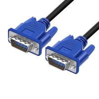 China Direct Manufacturer Savings 1m Optical Fiber Male-Male 15 PIN VGA Computer Cable PVC Jacket Stable Monitor Display Connectivity for sale