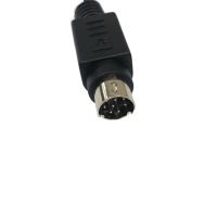 China Factory OEM Mini Din Cable 8pin Male to Open Wire PVC Jacket Combination Shielding for HDTV Monitor DVD Player for sale
