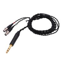 China High End 6.35mm Male Audio Cable Convertible to 4 Pin XLR Microphone Gold Plated Connectors Combination Shielding PVC Jacket for sale