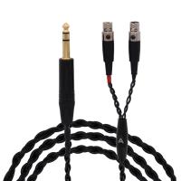 China High End 6.35mm Male Audio Cable Convertible to 4 Pin XLR Microphone Gold Plated Connectors Combination Shielding PVC Jacket for sale