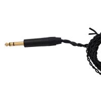 China Factory Direct 6.35mm Male Stereo 4-Pin XLR Microphone Cable Gold Plated Connectors 2M Length Bare Copper Conductor PVC Jacket for sale