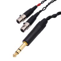 China Factory-Made 6.35 mm Stereo to Mini 4 Pin XLR Microphone Cable Excellent PVC Jacket Combination Shielding for Pro Audio Needs for sale
