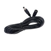 China 1M 12V DC Power Extension Cable with Male to Female Plug 5.5mm X 2.1mm for Speakers Microphones Monitors PVC Jacket
