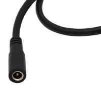 China 1M 12V DC Power Extension Cable with Male to Female Plug 5.5mm X 2.1mm for Speakers Microphones Monitors PVC Jacket