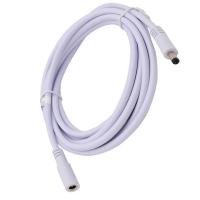 China 1M 12V DC Power Extension Cable with Male to Female Plug 5.5mm X 2.1mm for Speakers Microphones Monitors PVC Jacket