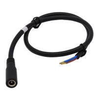 China 90 Degree Right Angle Male Male DC Power Cord 5521 5525 Extension PVC for Speaker Microphone Monitor DVD Player Combination for sale