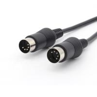 China HJX Factory 1M 2M 3M 22awg 4C 5 PIN DIN Cable PVC Jacket Male to Male 5 Pin MIDI Cable for Monitor Combination Shielding for sale