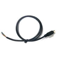 China RS232 Serials 8-Pin Mini Din Open End PVC-Jacketed Copper Bare Wire Pigtails Combination MIDI Cable for Monitor DVD Player for sale