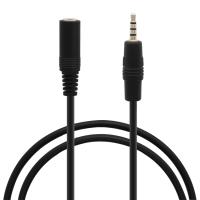 China DC 3.5mm Jack Male to Female AUX Audio Stereo Cable Extension PVC Jacket DC Cord for Speaker Microphone Monitor for sale