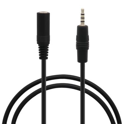 China DC 3.5mm Jack Male to Female AUX Audio Stereo Cable Extension PVC Jacket DC Cord for Speaker Microphone Monitor for sale